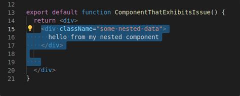 Reactjsx Based Code Actions Dont Ignore Whitespace · Issue 42829