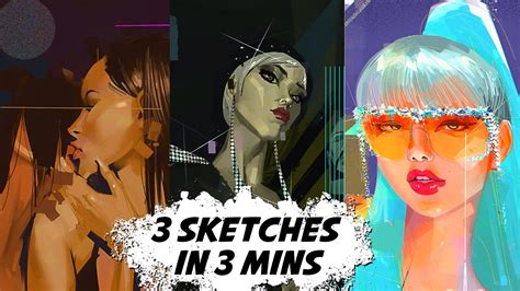SEXY SKETCHES IN MINS Procreate Art Timelapse Digital Painting YouTube