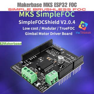Jual DS99 Makerbase SimpleFOC Shield V2 0 4 FOC BLDC Motor Controller Board Arduino Servo