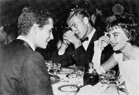 Anthony Perkins Double Dating With Tab Hunter And Natalie Wood At Ciro