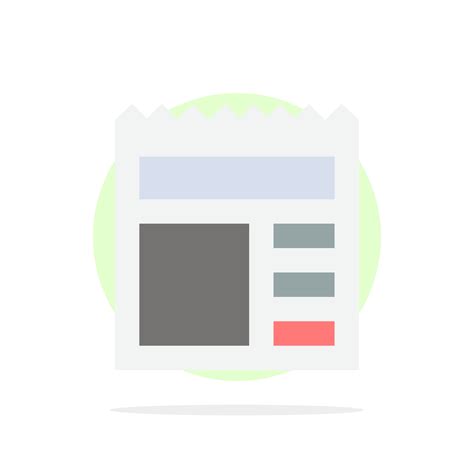 Document Basic Ui Bank Abstract Circle Background Flat Color Icon