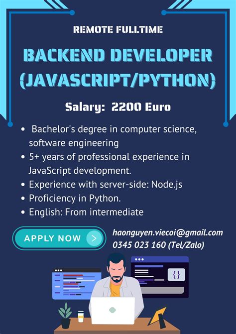 hảo nguyễn on linkedin [remote] backend dev javascript python