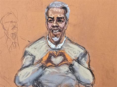 Internet Reacts To Diddy Trial Courtroom Sketches Prime Meme Material