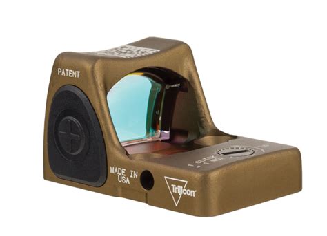 Trijicon Rmr Type 2 Adjustable Led Reflex Hard Anodized Coyote Trijicon Rmr Type 2 Adjustable Led Reflex Hard Anodized Coyote