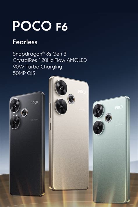 Promo Official Xiaomi POCO F GB GB GB GB Snapdragon S Gen LiquidCool