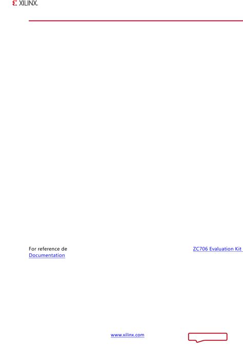 Zynq 7000 Soc Zc706 Eval Kit Get Started Guide Datasheet By Xilinx Inc Digi Key Electronics