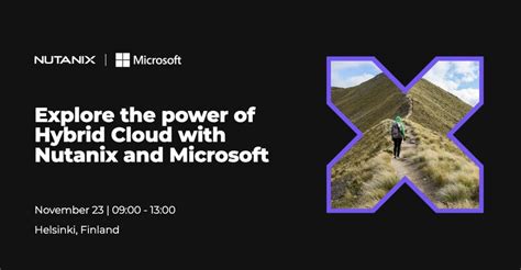 Nutanix Nordics Baltics Benelux And Eastern Europe On Linkedin Data Applications Hybrid