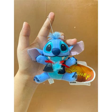Jual Boneka Gantungan Kunci Karakter Stitch Kostum Dracula Size 9cm
