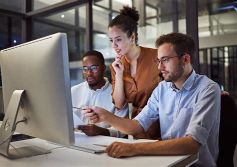 Office Team At Work