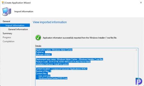 deploy windows admin center using sccm configmgr