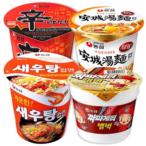 농심 신라면 6입 안성탕면 6입 새우탕 6입 짜파게티범벅 6입 총24입 홈플러스 택배배송