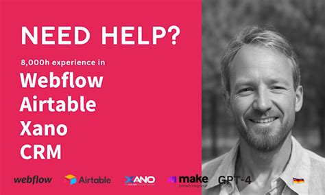 Help You With Airtable Wized Xano And Webflow By Andrenocode Fiverr