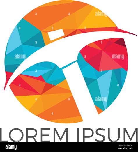 Mining Logo Design Mining Industry Logo Design Template Stock Vector