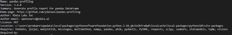 Jupyter Notebook From Pandasprofiling Import Profilereport Error Stack Overflow