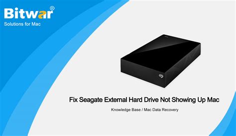 Effective Solutions To Fix Seagate External Hard Drive Not Showing Up Mac Issue