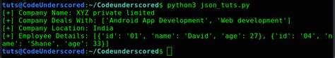 How to Parse Data from JSON into Python - Code Underscored