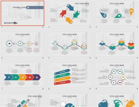 Architectural Concept Powerpoint 70071