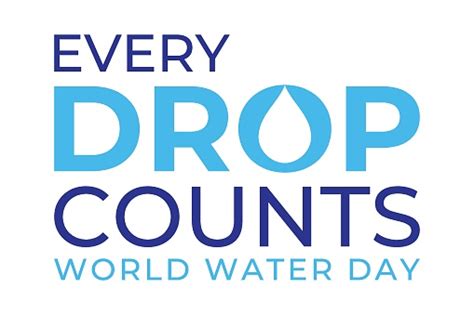 세계 물의 날 3월 22일 물을 절약하십시오 한 방울 한 방울이 소중합니다 강에 대한 스톡 벡터 아트 및 기타 이미지 강