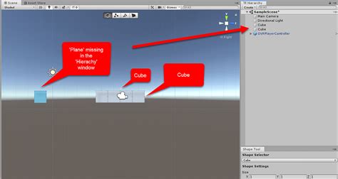 Solved Probuilder New Plane Shape Turns Into A Cube At Runtime