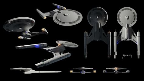 Crossfield Class Redesign Concept Wip Rstartrekstarships