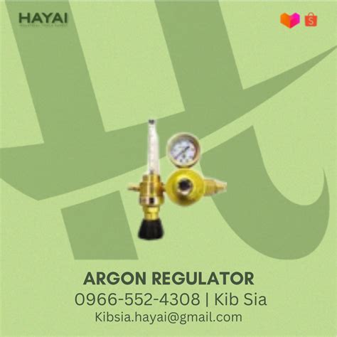 Argon Regulator On Carousell