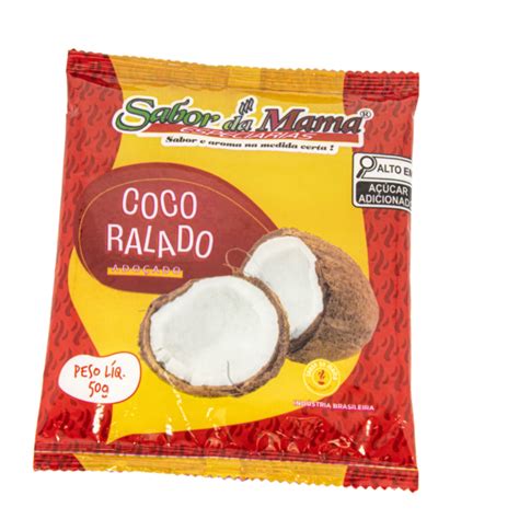 Coco Ralado 50g Sabor Da Mama