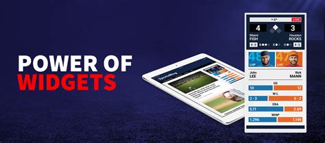 How Data Driven Widgets Enrich The Sports Fans Experience Today And Into The Future Sportradar