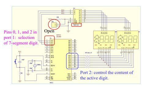 Solved Use One 7 Segement Display In Virtual Hardware Of Mcu