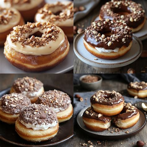 Easy Hazelnut Cream Filled Donuts Recipe Fluffy And Delicious