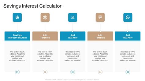 Savings Interest Calculator In Powerpoint And Google Slides Cpb PPT Presentation