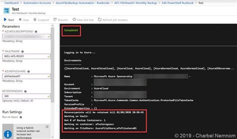How To Automate Backup For Azure File Shares Using Powershell For Azure Backup Charbel Nemnom