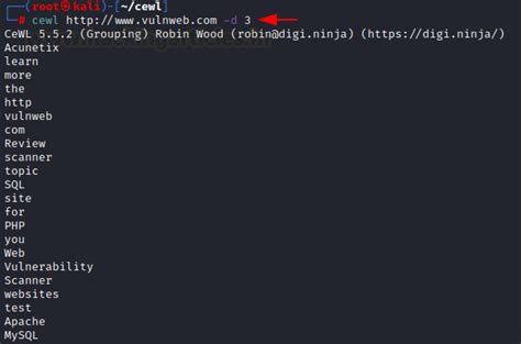 A Detailed Guide On Cewl Hacking Articles