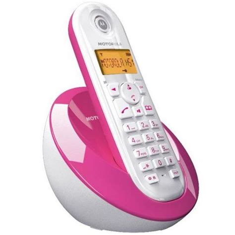 Motorola C601 Digital Cordless Telephone Pink Mobile Phones Gadgets Mobile Gadget