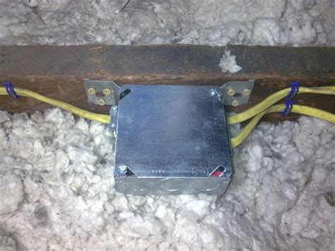 Electrical Junction Box In Attic Green Attic Insulation