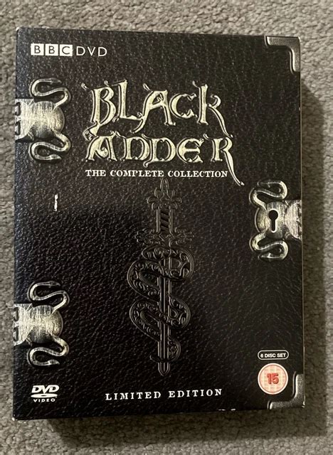 Black Adder The Complete Collection Limited Edition 6x Dvd New See Description £5 91 Picclick Uk