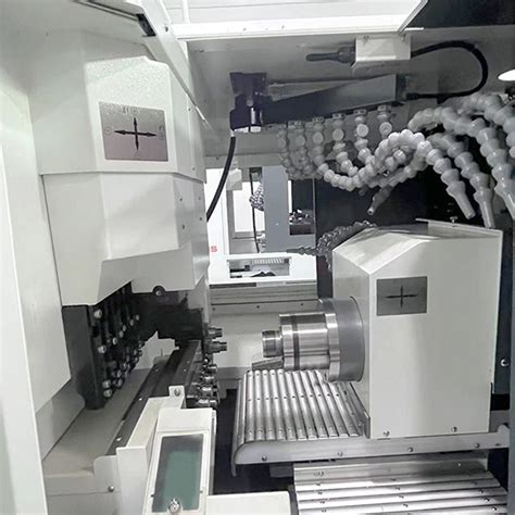 Hs Swiss Type Automatic Lathe Of Double Spindle Axis Swiss Type CNC Lathe