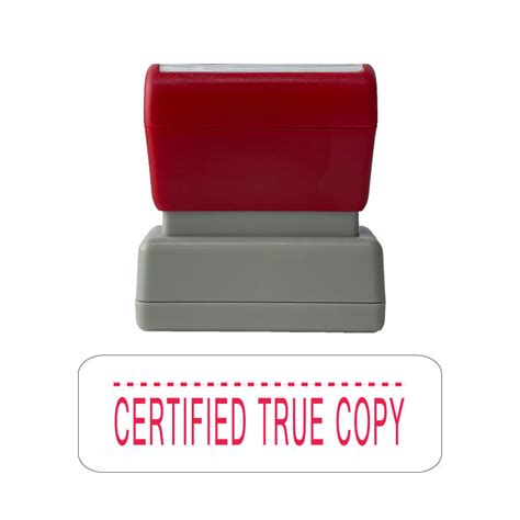 Ready To Use Office Stationary Stamp Certified True Copy Inkstamp Net Inkstamp Net