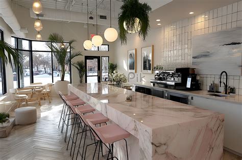 현대 커피 숍 인테리어 디자인