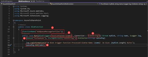 Adding Queue Message When A File Is Uploaded To Azure Storage