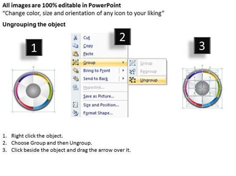Pestle Analysis Circular Test Chart Forma Business Plan Powerpoint