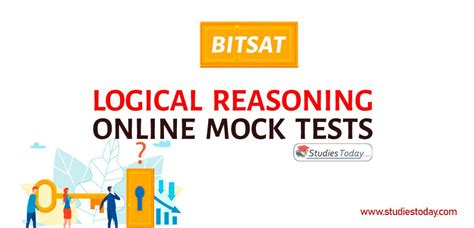Bitsat Logical Reasoning Mock Online Test