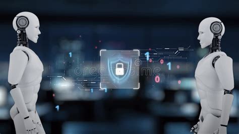 Ai Defending Cybersecurity And Safeguarding Digital Assets Kernel Stock Footage Video Of