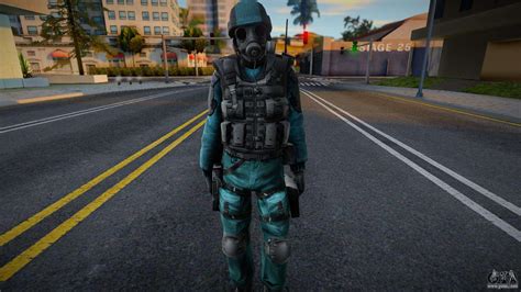 Sas Tactical From Counter Strike Source For Gta San Andreas