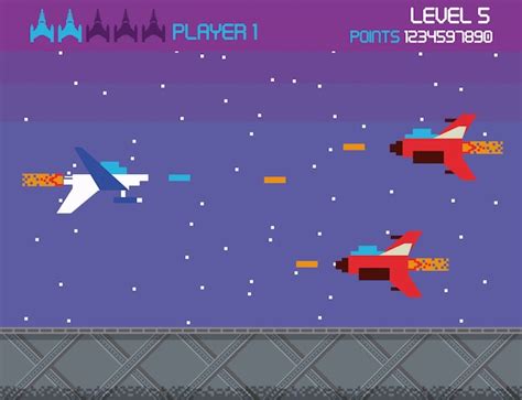 레트로 비디오 게임 화면 아케이드 배경 카드 프리미엄 벡터