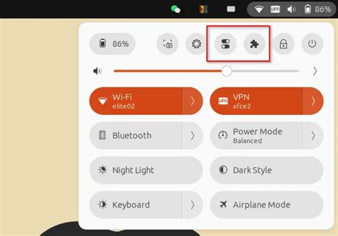 add gnome tweaks extensions app into system menu in ubuntu 24 04 22 04