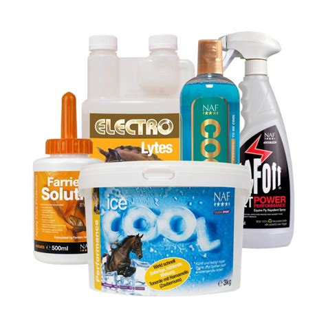 Xl Naf Pflegeset Für Ihr Pferd Für Den Sommer Pferdepflege