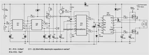 Single Phase Variable Frequency Drive Vfd Circuit Homemade Circuit Projects