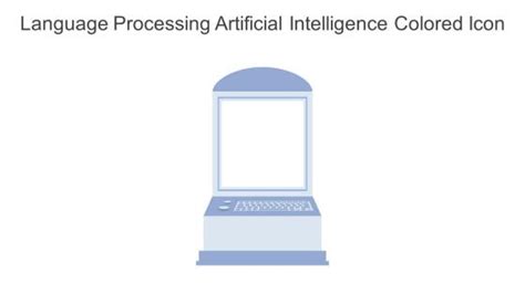 Language Processing Artificial Intelligence Colored Icon In Powerpoint Pptx Png And Editable Eps