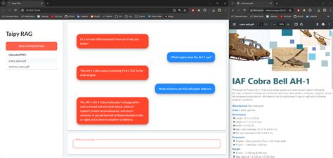 RAG ChatBot Taipy