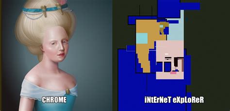 chrome vs internet explorer album on imgur